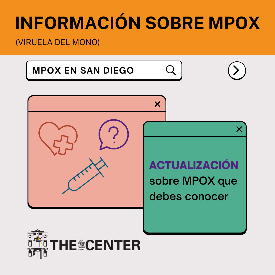 MPOX (monkeypox) Resources | The San Diego LGBT Community Center