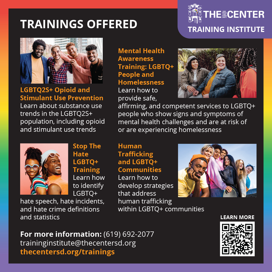 Trainings | The San Diego LGBT Community Center