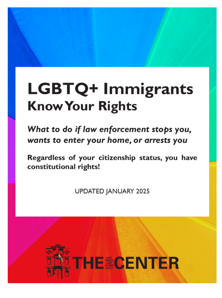LGBTQ+ Immigrants | The San Diego LGBT Community Center
