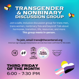 Transgender & Nonbinary Services – The San Diego LGBT Community Center